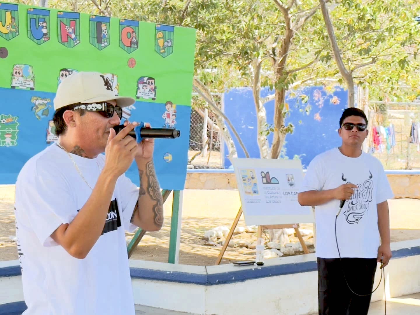 Realizan presentación de rap con mensaje positivo en la subdelegación ...